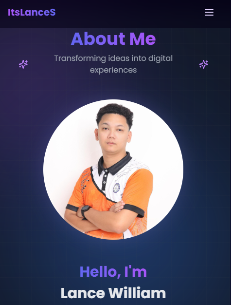 Lance William – Front-End Web Developer